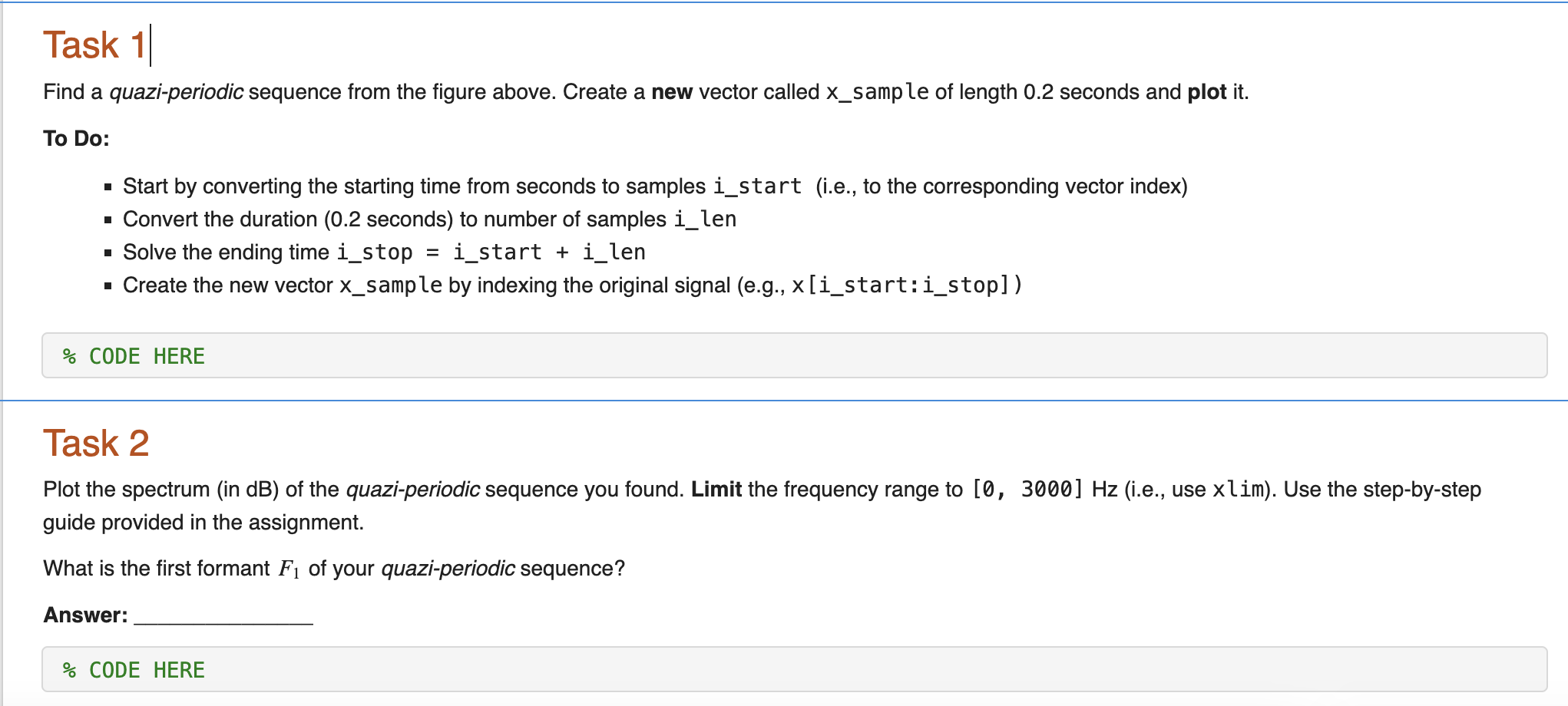 [x,fs]= audioread( "kiisseli.wav"); t=(1: length | Chegg.com