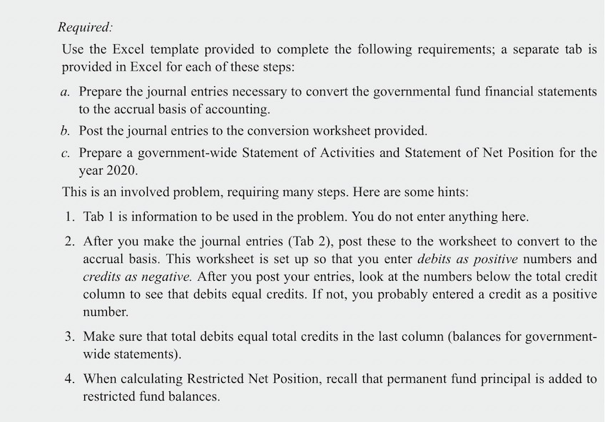 Solved -14. The fund-basis financial statements of the City | Chegg.com