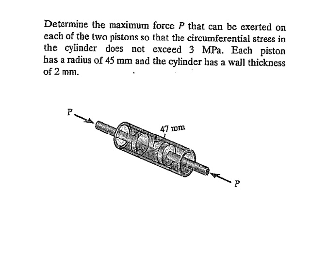 Solved Determine The Maximum Force P That Can Be Exerted On