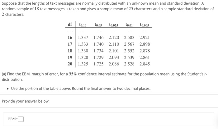 Solved Suppose that the lengths of text messages are | Chegg.com