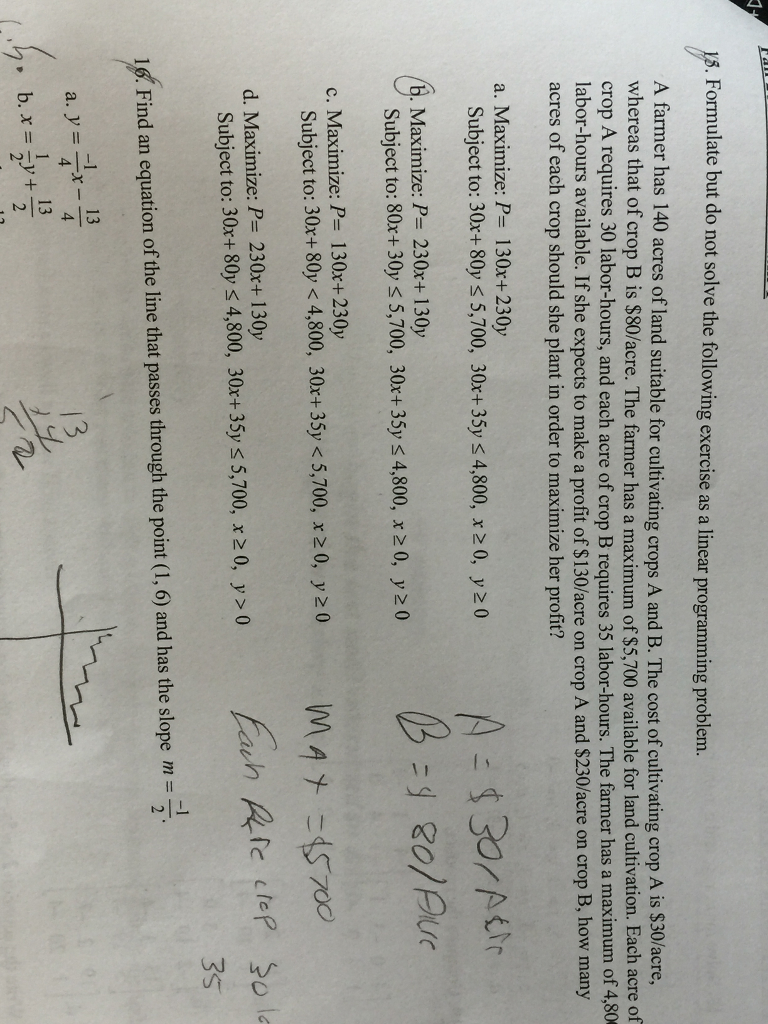 Solved 1s. Formulate but do not solve the following exercise | Chegg.com