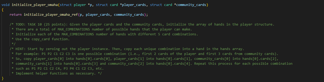 Each player is given 4 cards and there are 5 | Chegg.com
