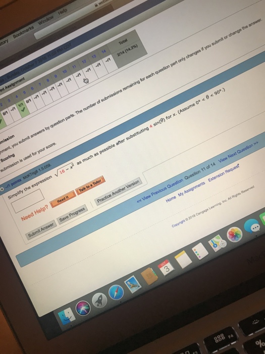 Solved oints t Submission assignment, you submit answers by | Chegg.com