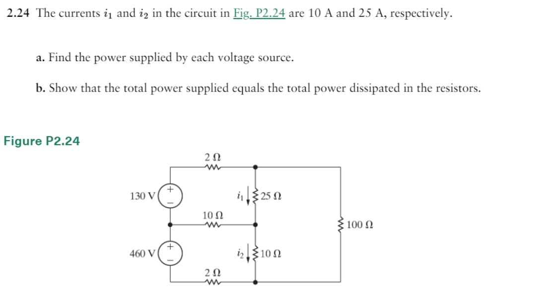Solved 2.21 Consider the circuit shown in Fig. P2.21. a. | Chegg.com