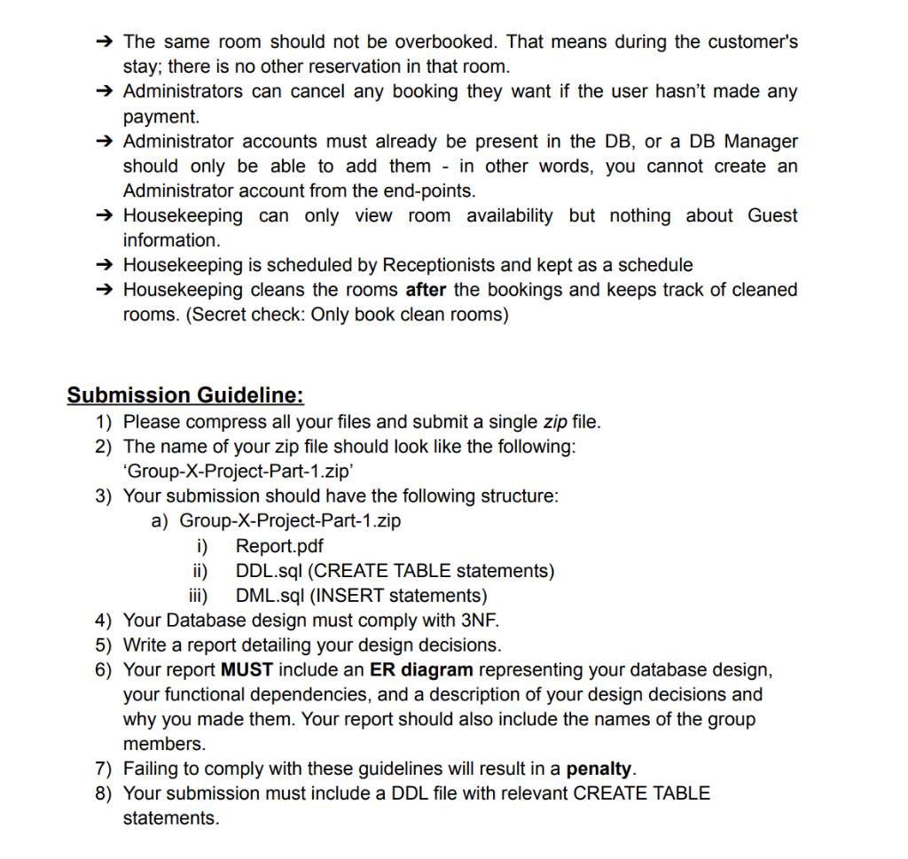 In this project, you are expected to design and | Chegg.com