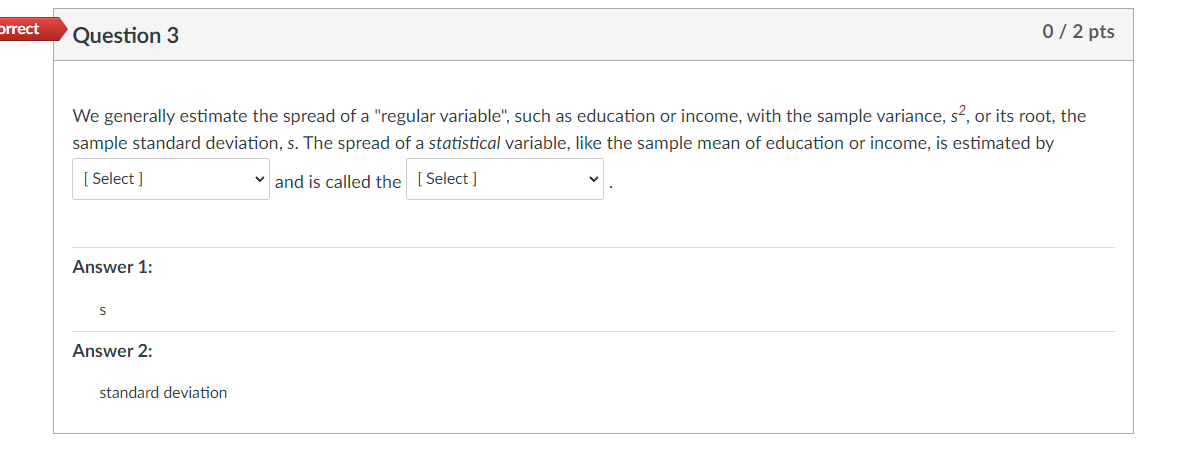 Solved We generally estimate the spread of a "regular | Chegg.com