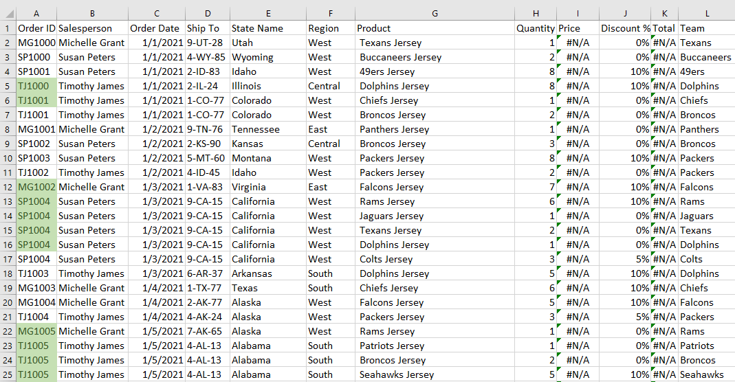 6. Use a function in cell B11 of the Questions 11 - | Chegg.com