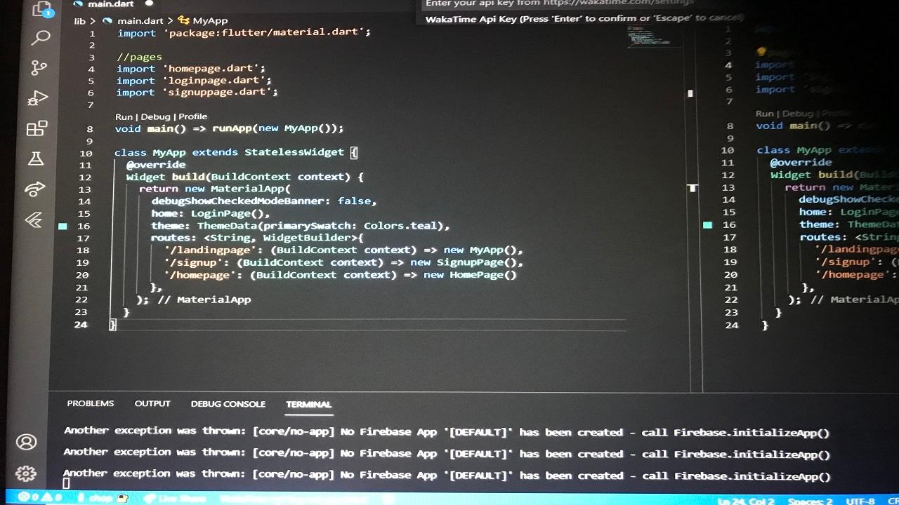 Solved FLUTTER I would like to know how to resolve this | Chegg.com