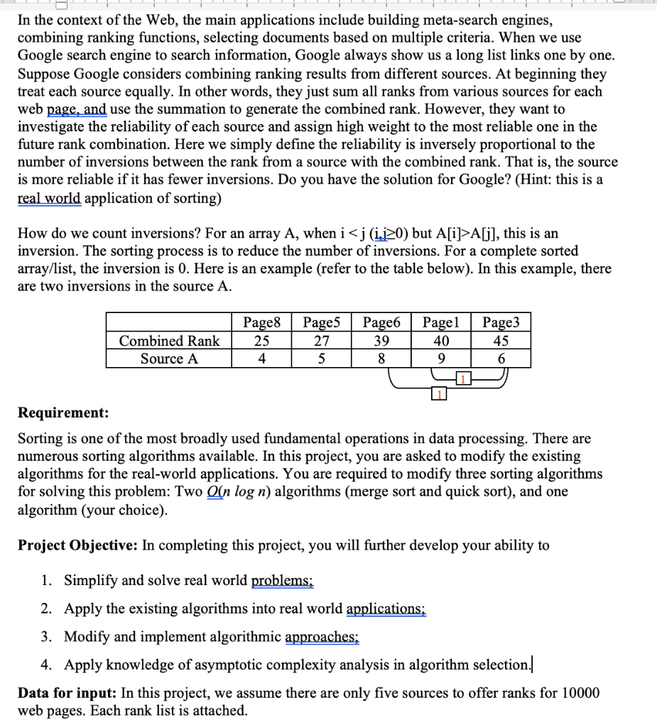 Solved In the context of the Web, the main applications | Chegg.com