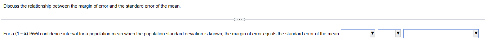 Solved Discuss the relationship between the margin of error | Chegg.com