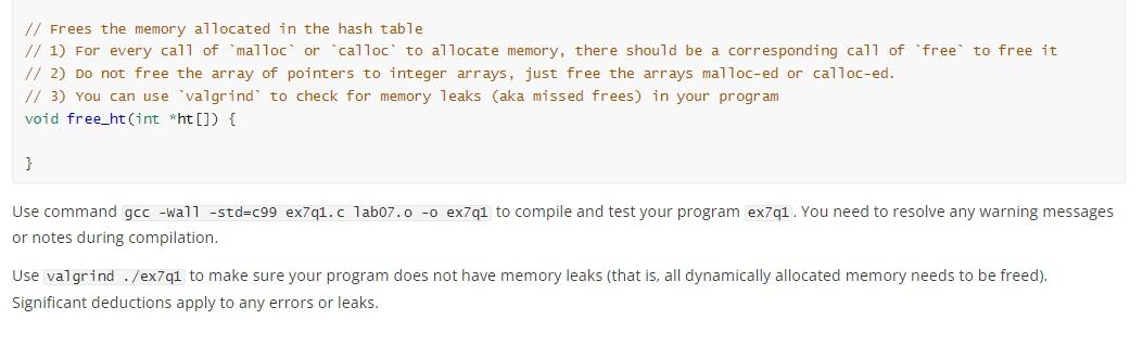 I am attaching the photos of the code requirements | Chegg.com