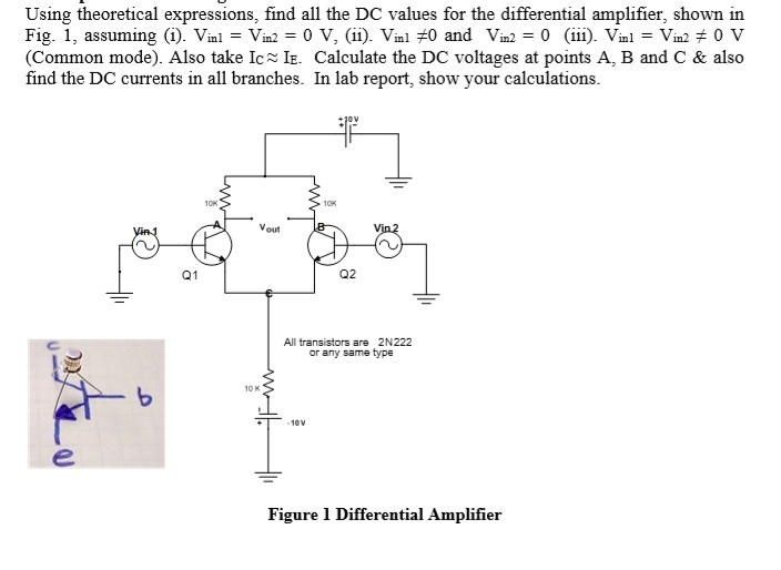 Solved Using theoretical expressions, find all the DC values | Chegg.com
