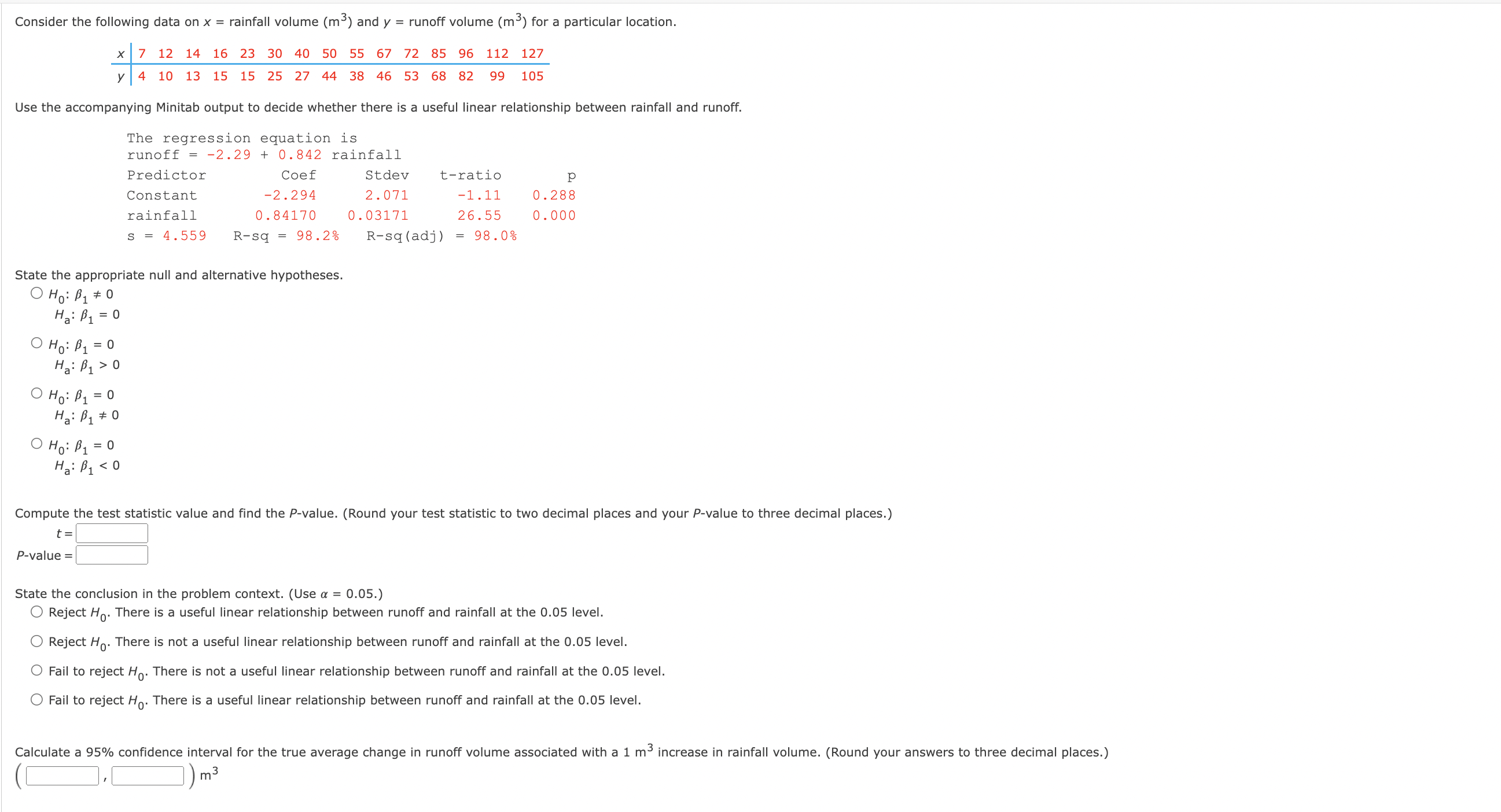 Solved State the appropriate null and alternative | Chegg.com