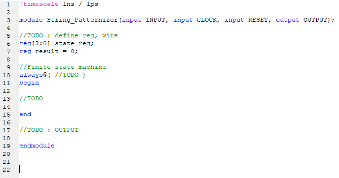 I need to design a string pattern recognizer that | Chegg.com