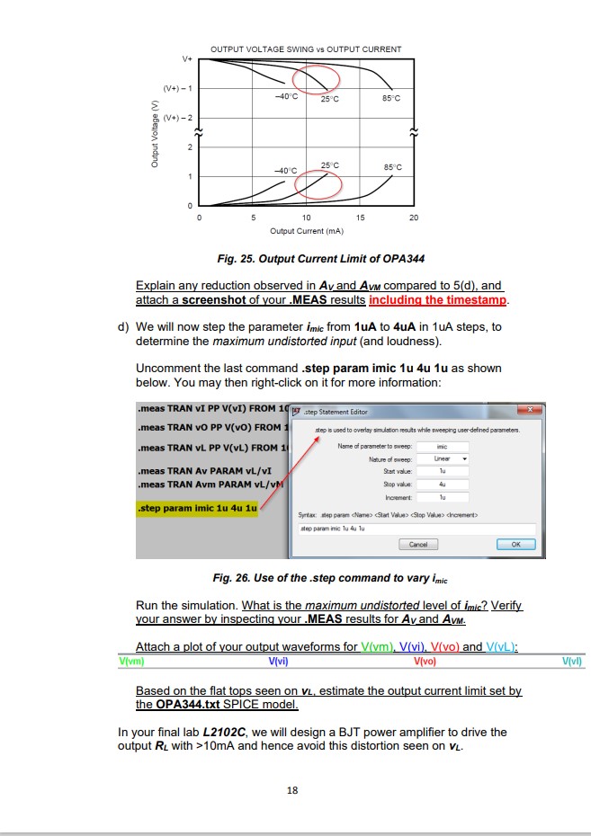 Solved (8) Determine the maximum undistorted input with the | Chegg.com