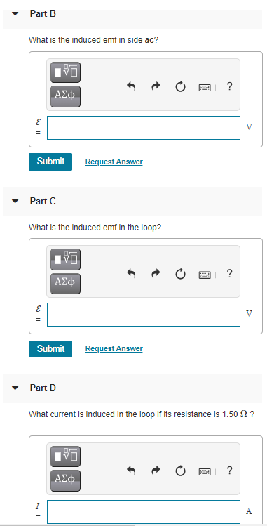 Solved Part A The magnetic field B at all points within the | Chegg.com