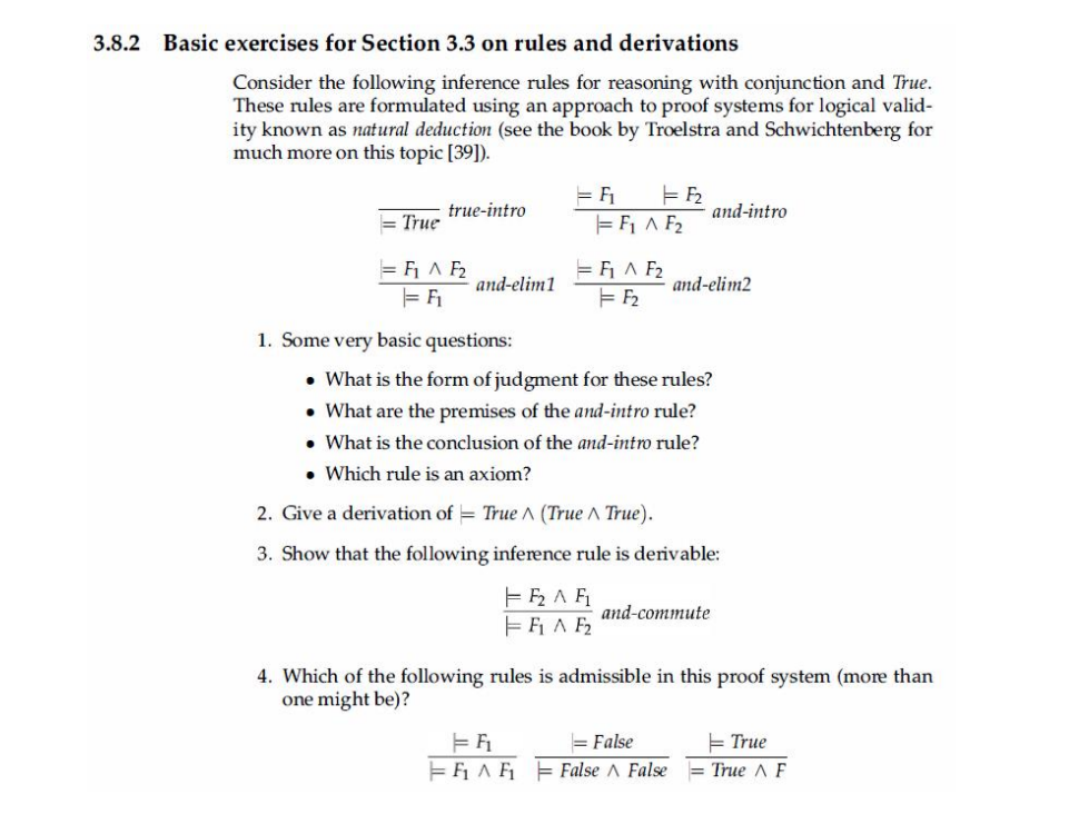 Solved Consider the following inference rules for reasoning | Chegg.com