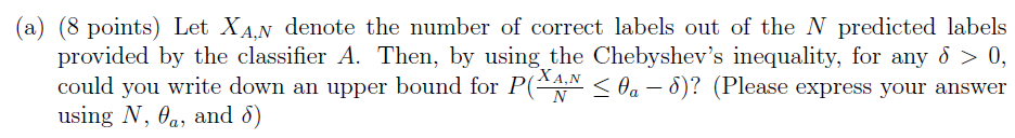 Solved 6. (16 points) Suppose we have two binary classifiers | Chegg.com