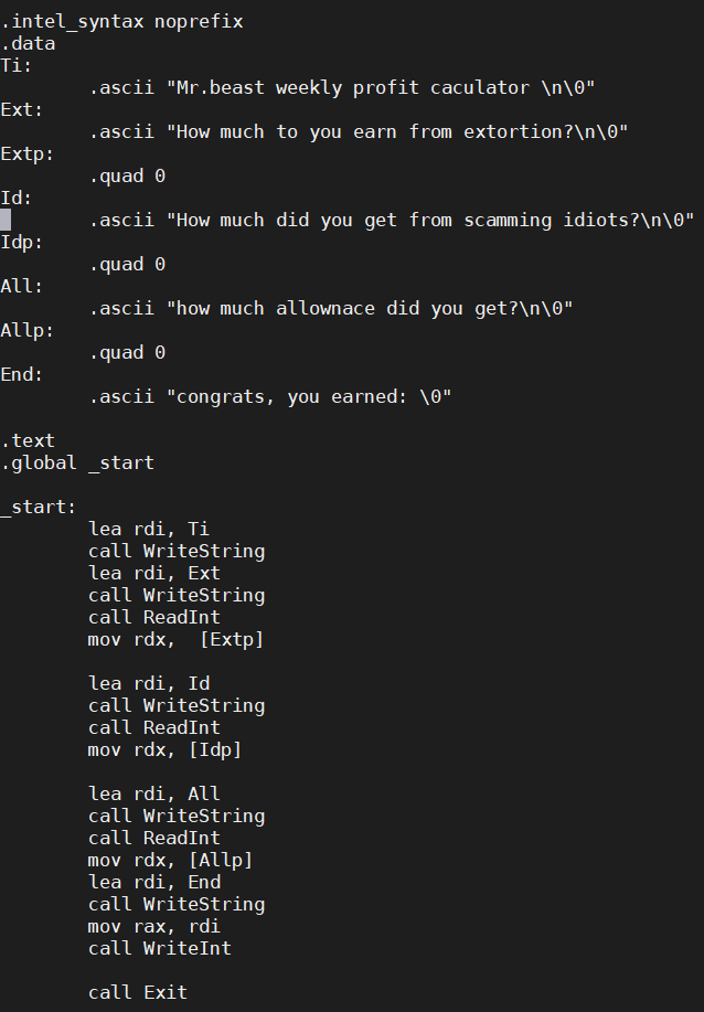 Solved How to add up the user input and display it in | Chegg.com