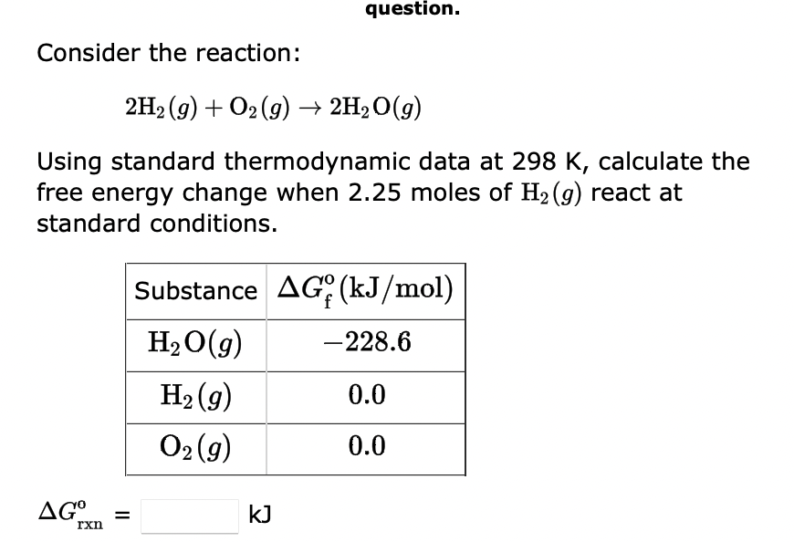 Solved Consider the reaction: 2H2O2(l)→2H2O(l)+O2(g) Using | Chegg.com