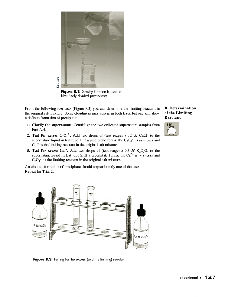 Solved Experiment 8 Limiting Reactant Scimat/Science Source | Chegg.com