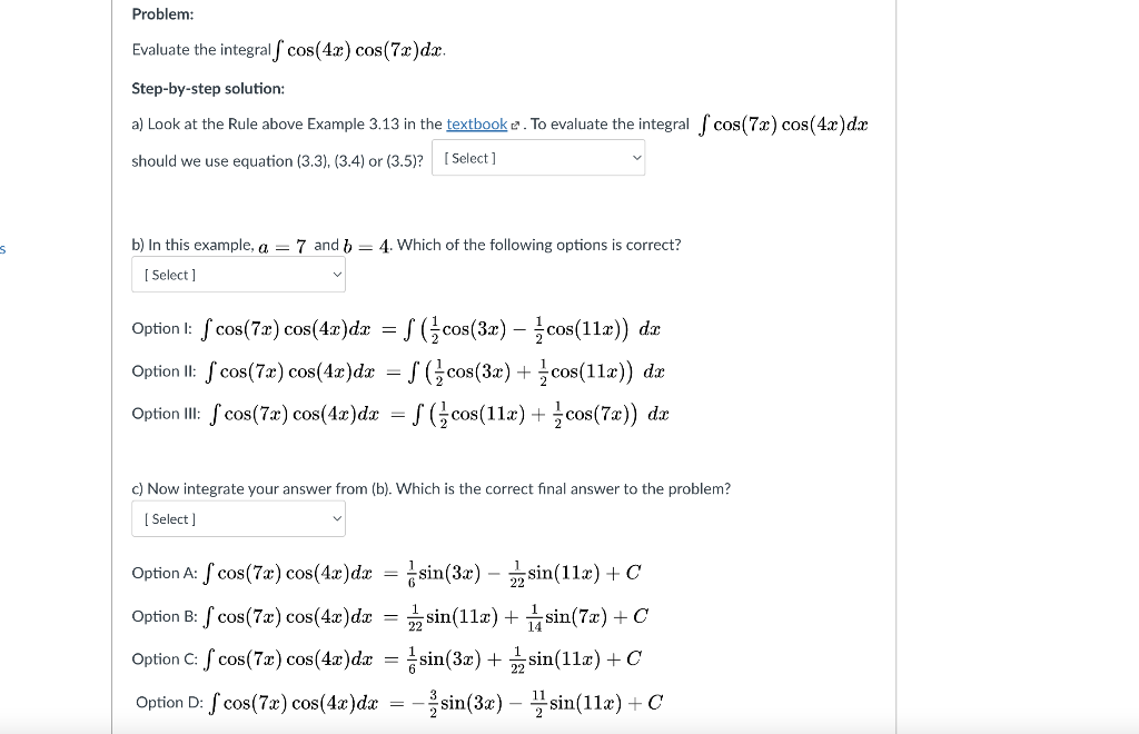 Solved In this question we practice using the Problem | Chegg.com