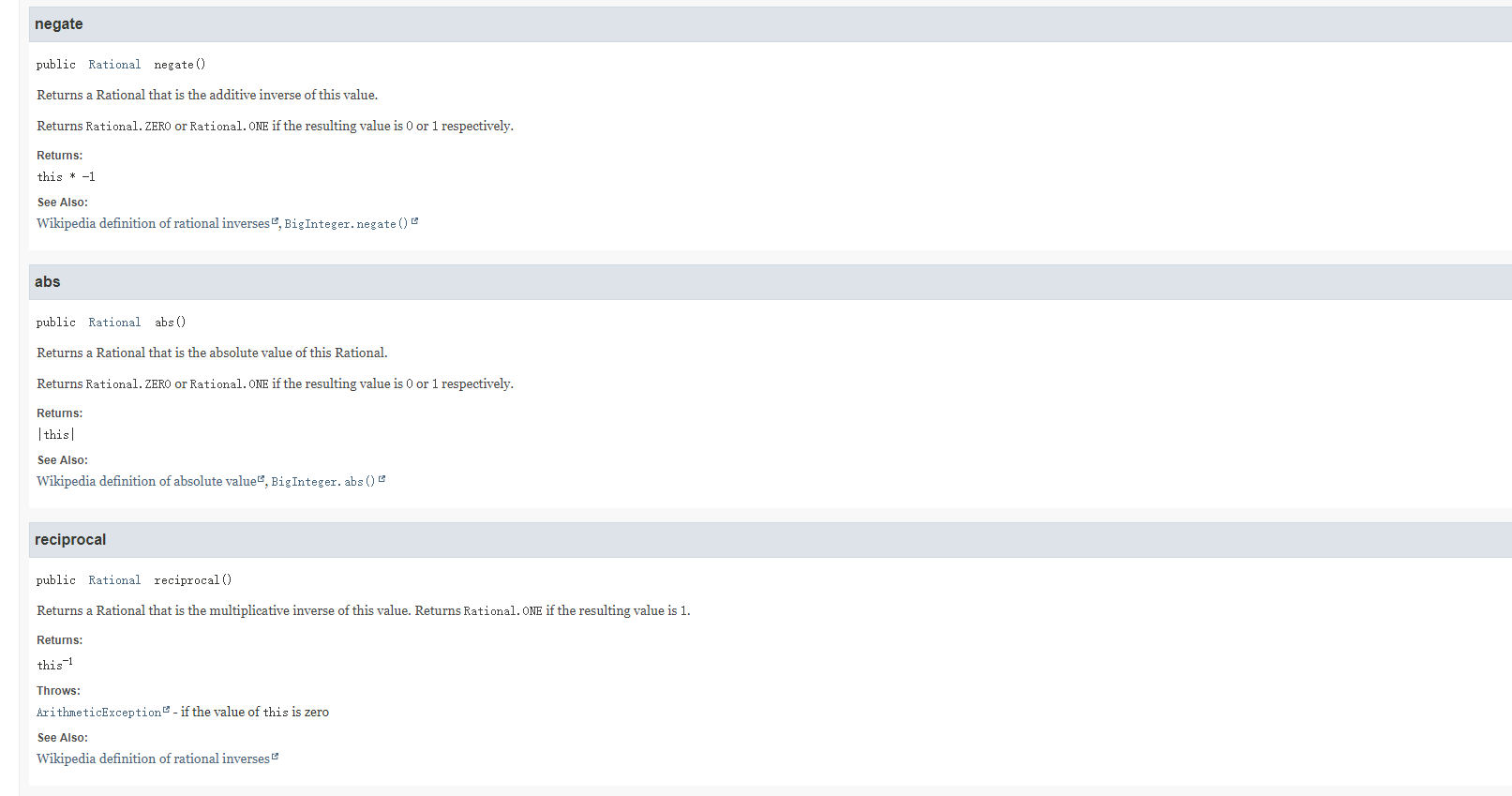 java program Create the java class Rational as | Chegg.com