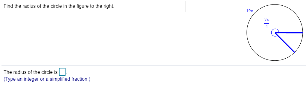 Solved Find the exact length of the arc intercepted by the | Chegg.com