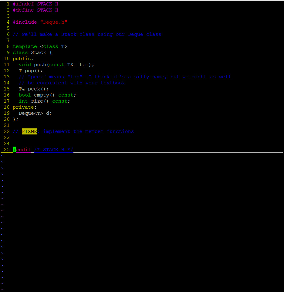 Solved Part 1: Implement the Deque class using std::list | Chegg.com Solved Part 1: Implement the Deque class using std::list | Chegg.com