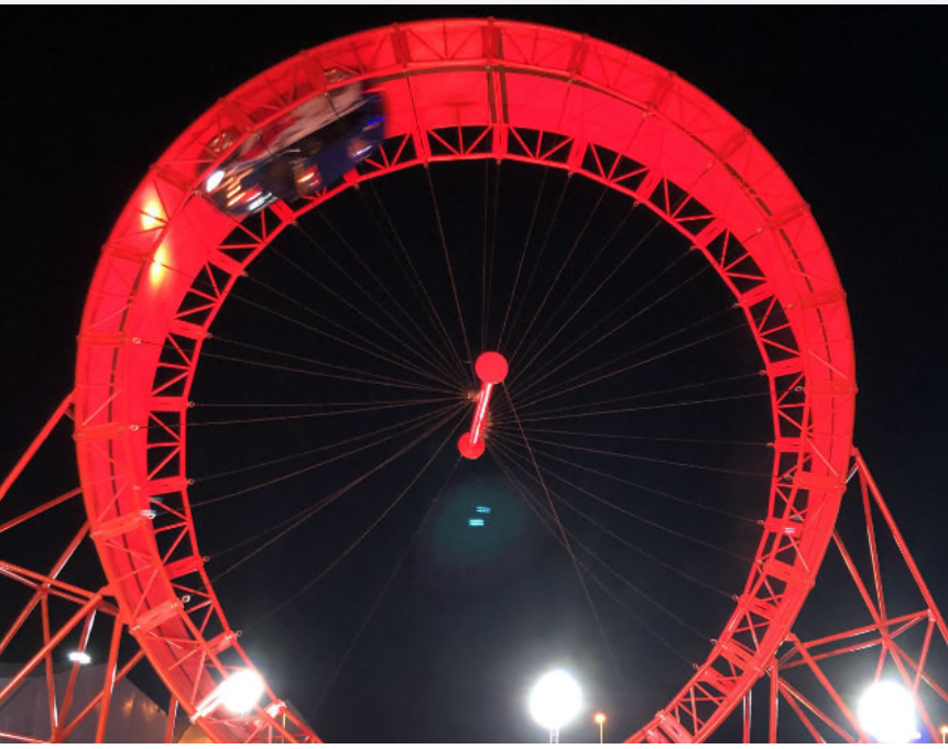 Solved A driver attempts a loop-the-loop with a loop | Chegg.com