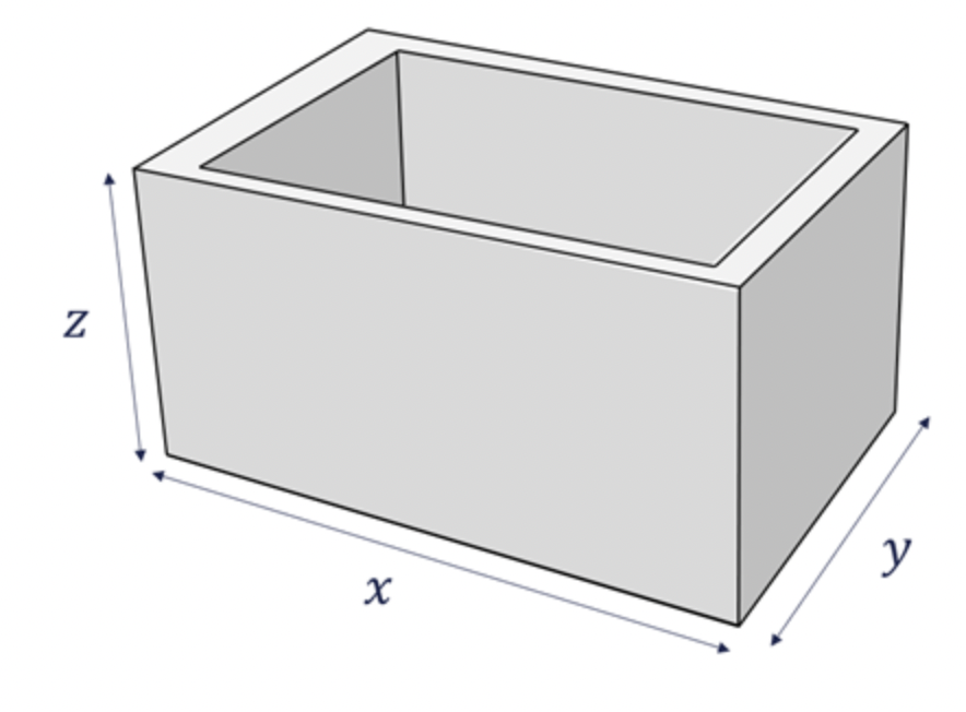 Solved You have 1'000 cm3 of metal, and you want to build a | Chegg.com