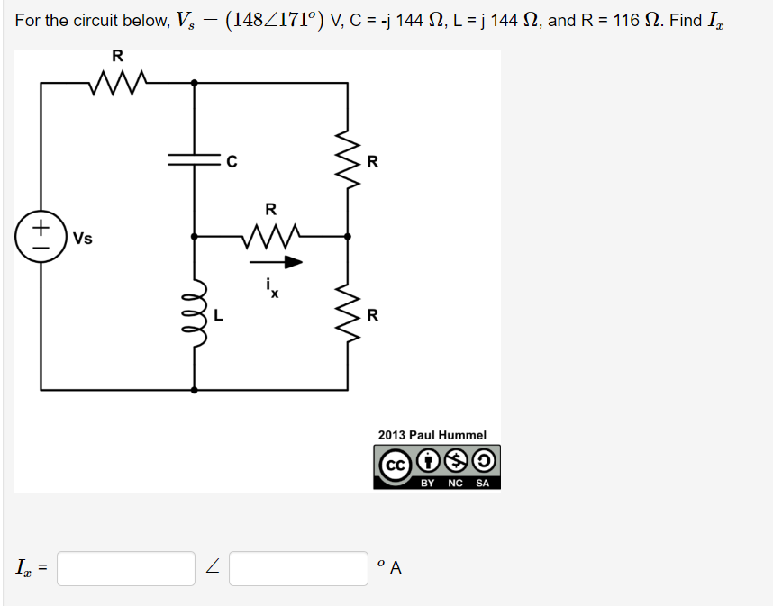Solved For the circuit below, | Chegg.com