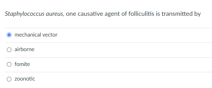Solved Staphylococcus aureus, one causative agent of | Chegg.com