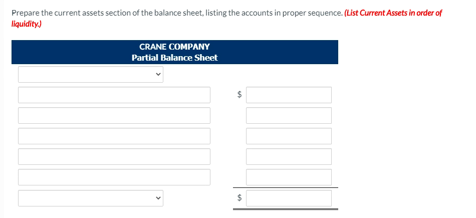 Solved The balance sheet debit column of the worksheet for | Chegg.com
