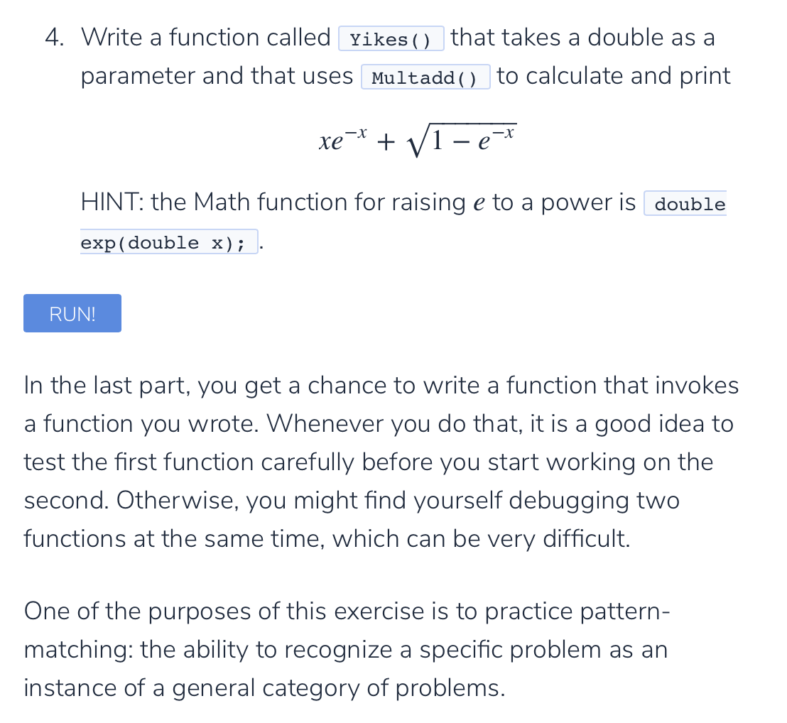 Solved Exercise 3.4 Many computations can be expressed | Chegg.com