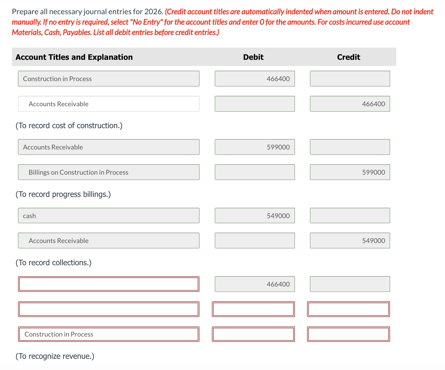 Solved During 2025 , Sheridan Company started a construction | Chegg.com