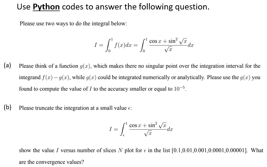 Use Python codes to answer the following question. | Chegg.com
