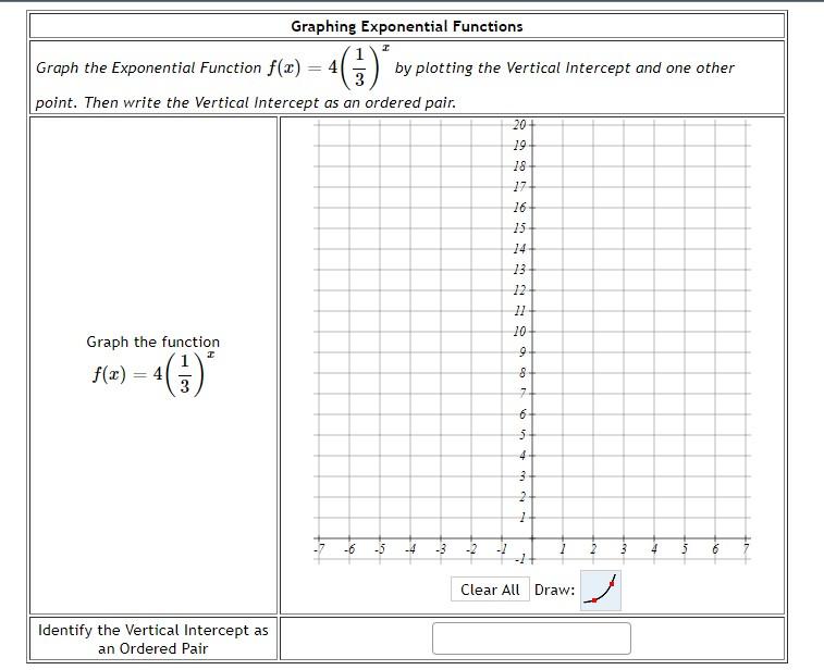 Solved \begin{tabular}{|l} \hline Graphing Exponential | Chegg.com