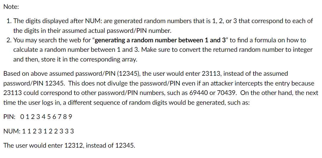Solved Assignment Description: Note 1: Read and understand | Chegg.com