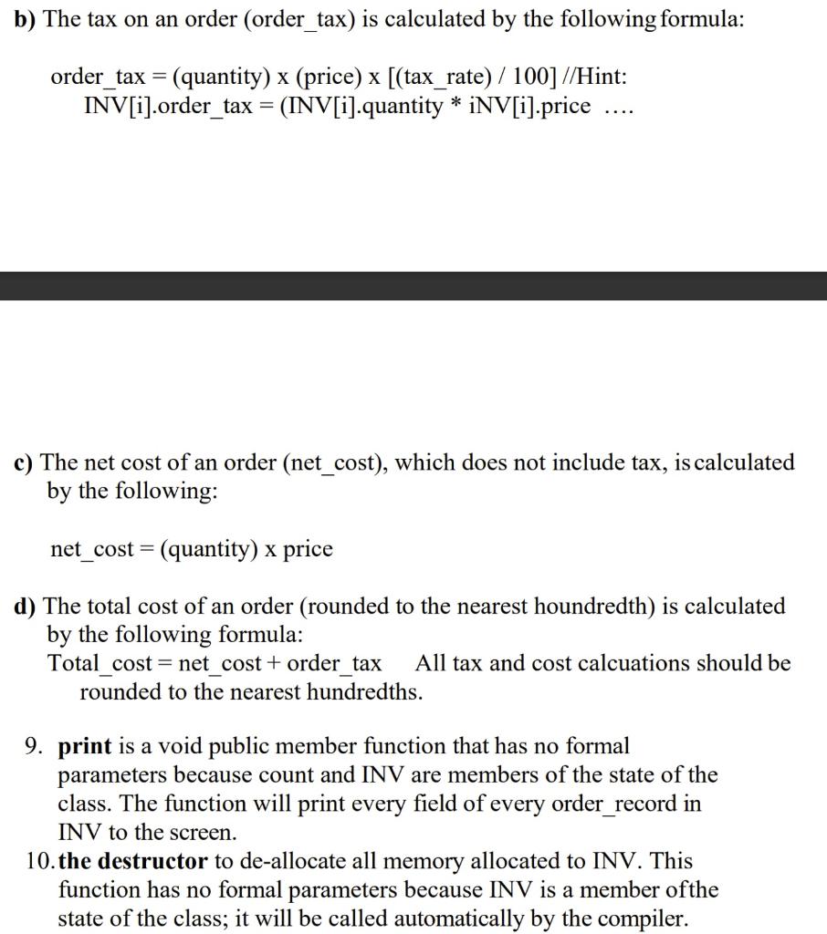 Solved 1. Develop and use an ADT's to define a class to | Chegg.com