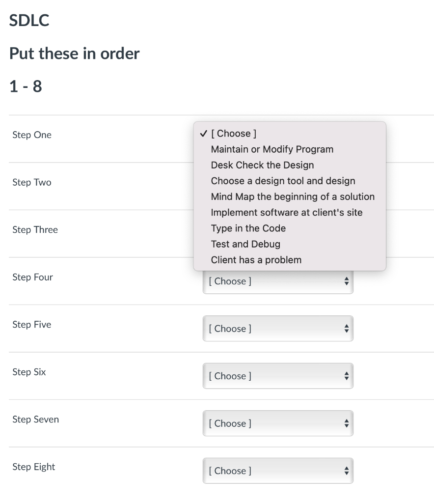 Solved Step One Step Two Step Three Step Four Step Five Step | Chegg.com