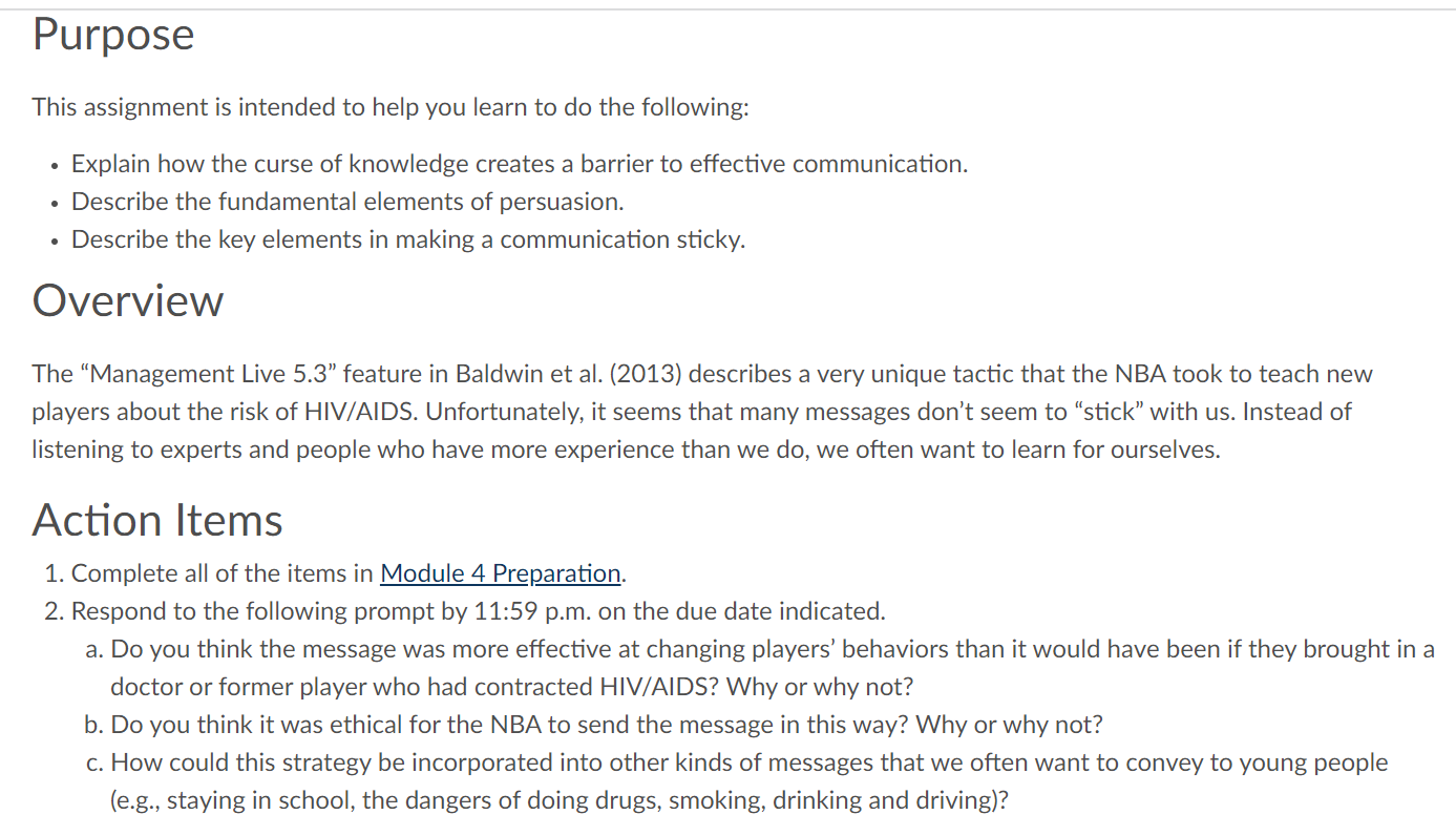Solved This assignment is intended to help you learn to do | Chegg.com