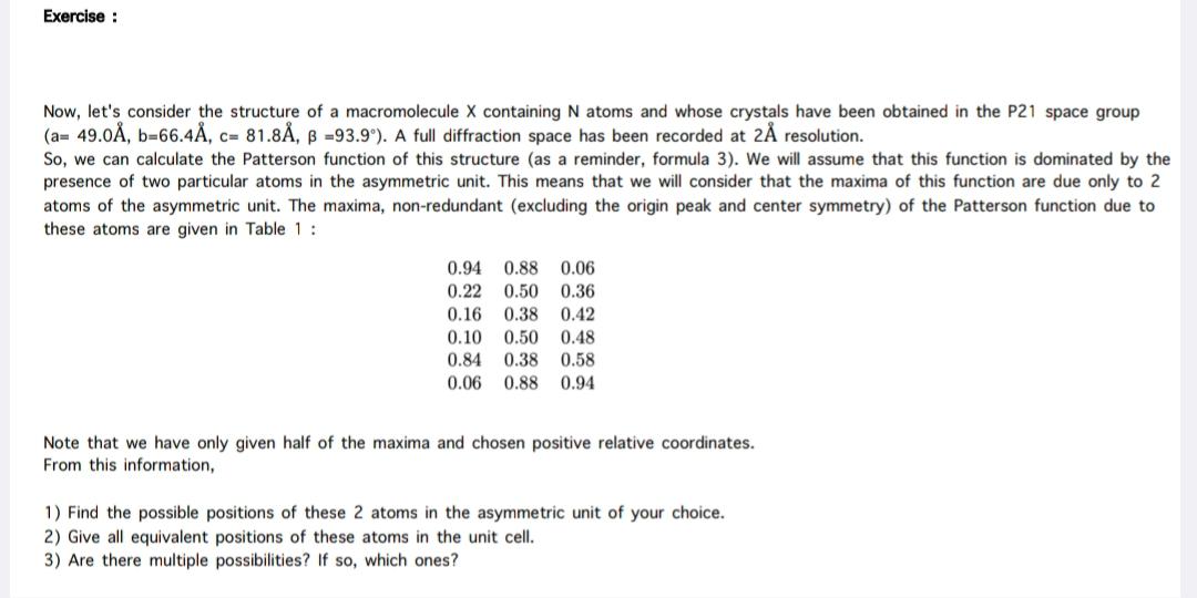 Solved Now, let's consider the structure of a macromolecule | Chegg.com