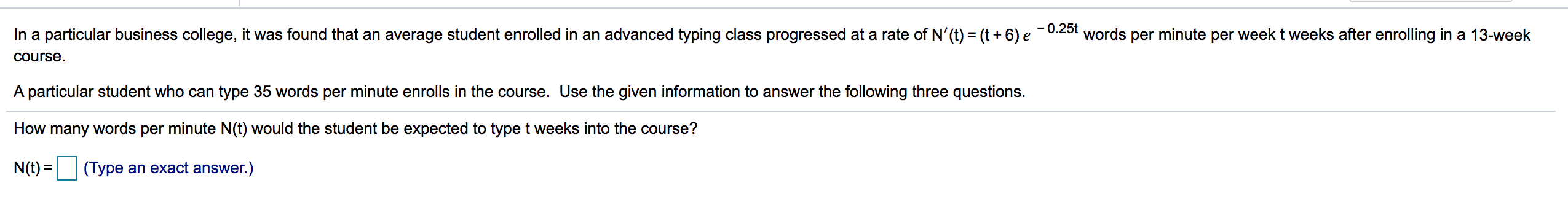 Solved Pretty please help me solve this by showing steps so | Chegg.com
