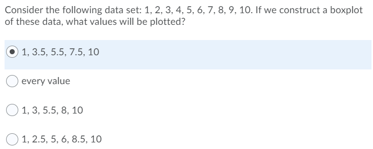 Solved Consider the following data set: 1, 2, 3, 4, 5, 6, 7, | Chegg.com