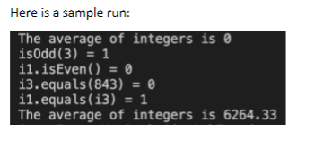 Solved A. Design a class named MyInteger that contains: 1) A | Chegg.com