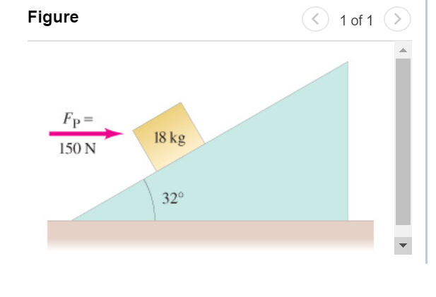 Solved A) How much work is done by the horizontal force FP = | Chegg.com