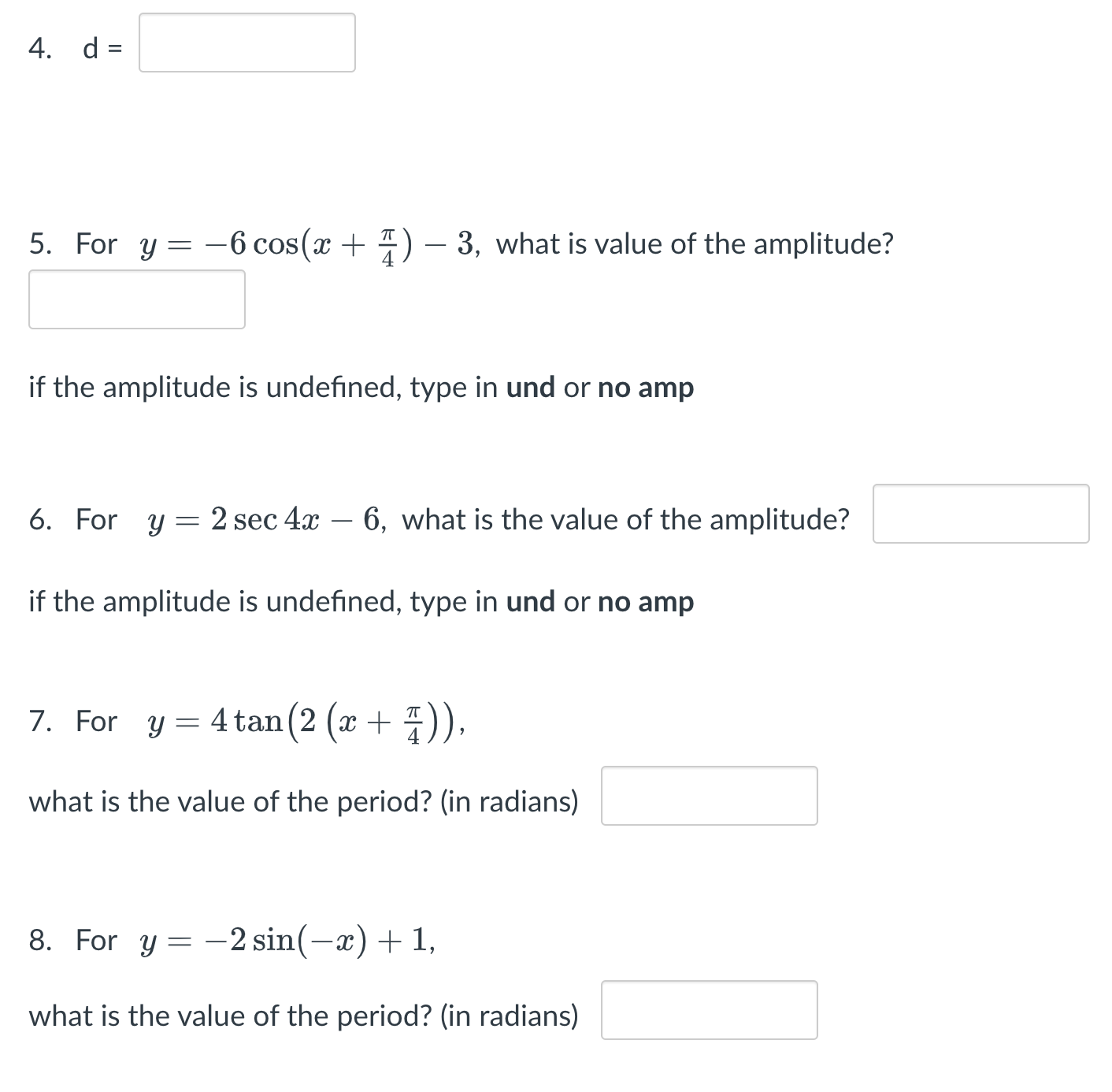Solved Find the missing values in the function below to | Chegg.com