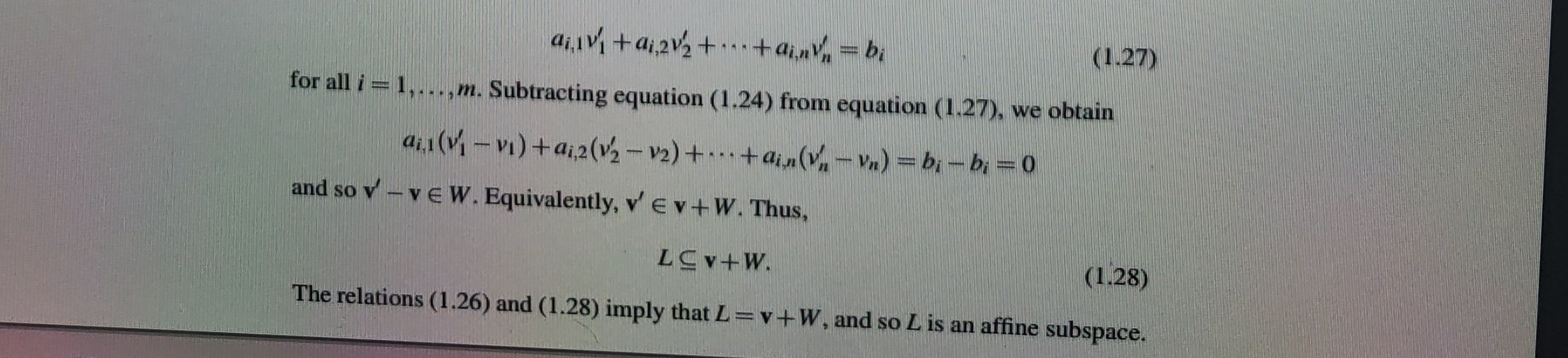 Solved 7 Prove That The Intersection Of A Set Of Subspaces 