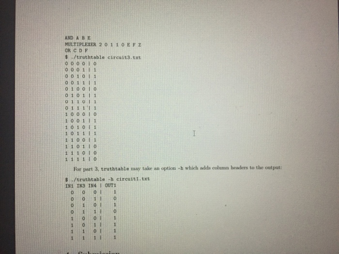 1 Specification Language In this language, circuits | Chegg.com